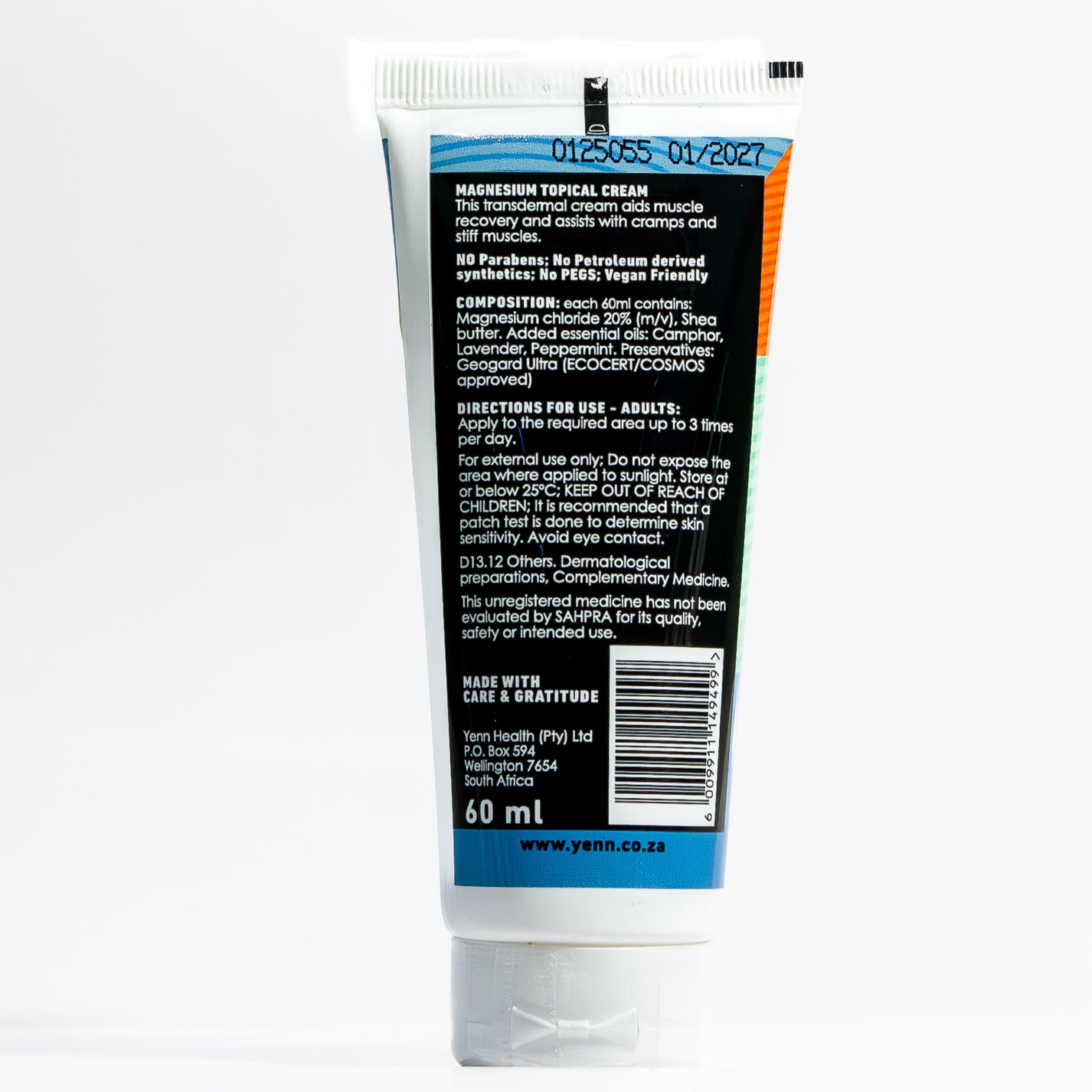 Magnesium Cream – Yenn Health
